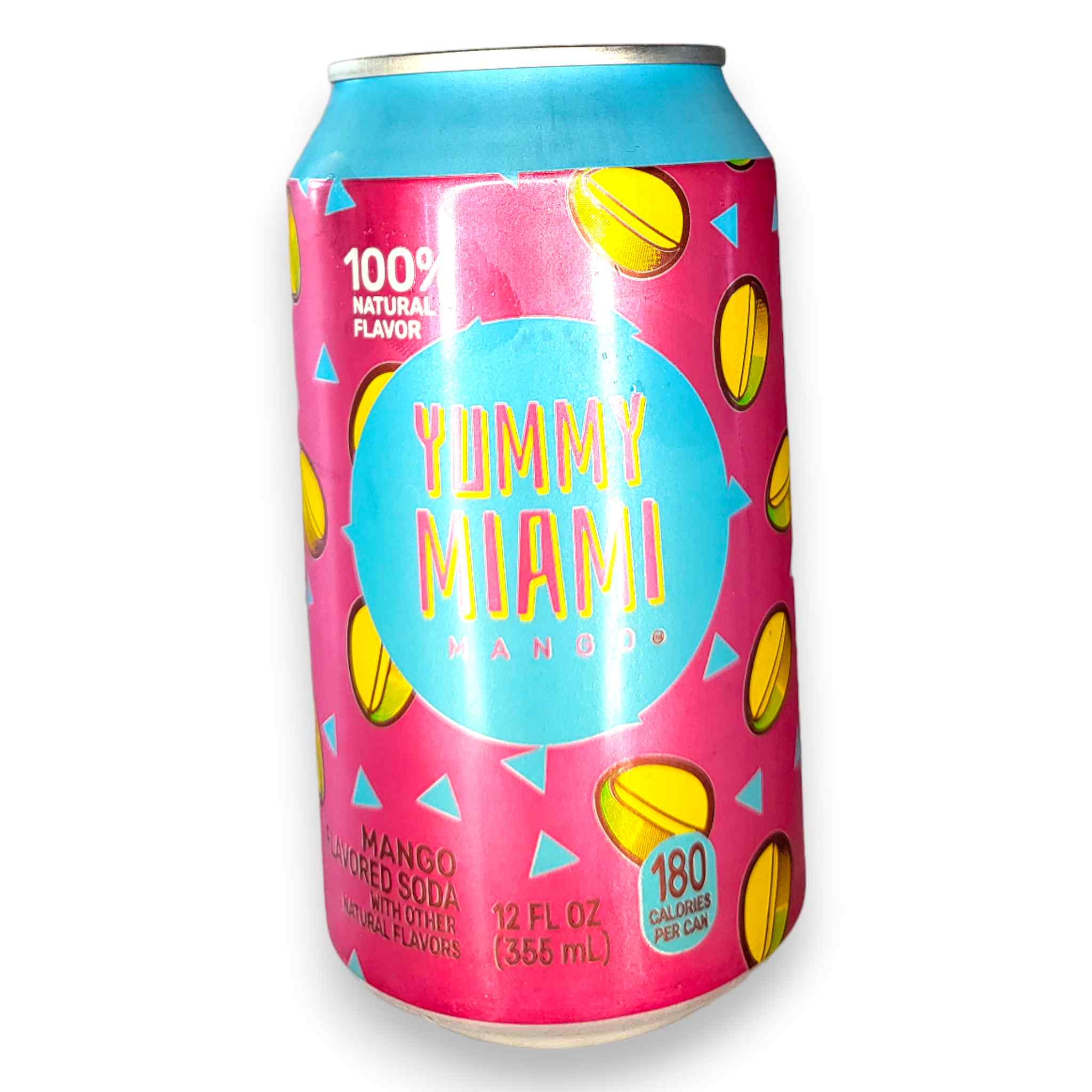 Délicieux soda Miami 12oz | Eau gazéifiée aromatisée rafraîchissante c ...