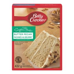 Mélange à gâteau pacanes au beurre, Super Moist - 432 g - Betty Crocke ...