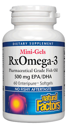 RxOméga-3 Mini-Gélules - Natural Factors – Epipresto