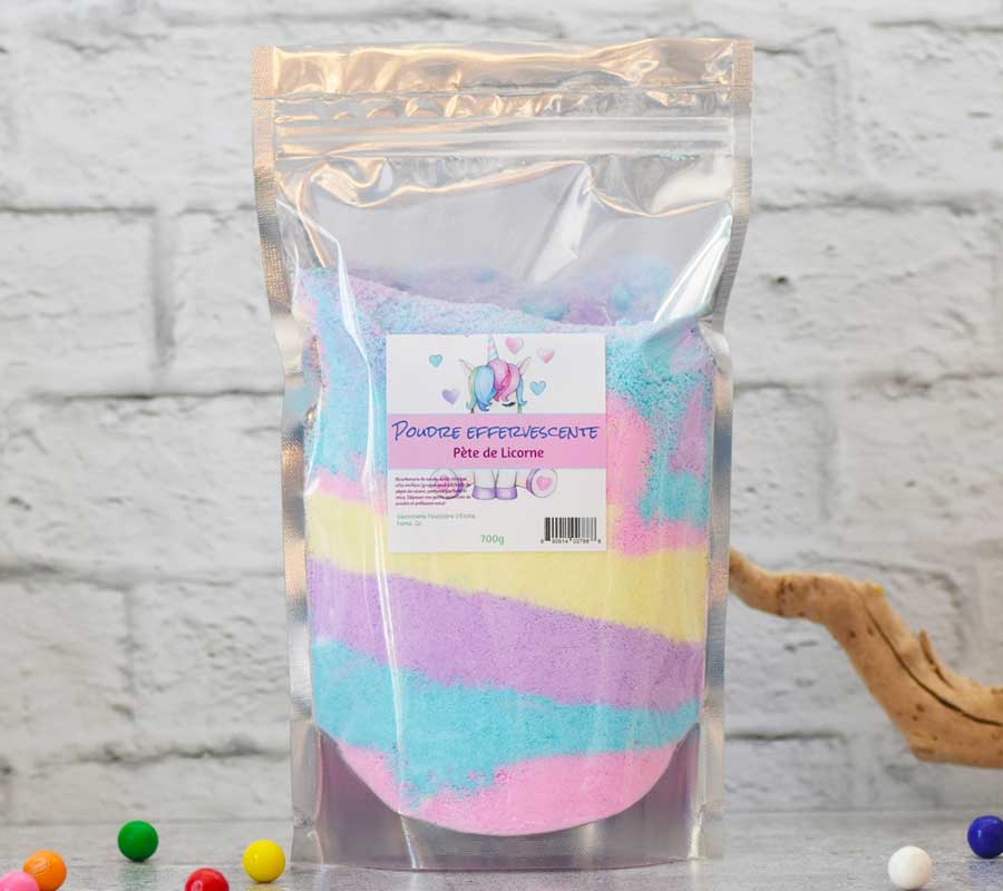 Poudre effervescente pète de licorne – Epipresto